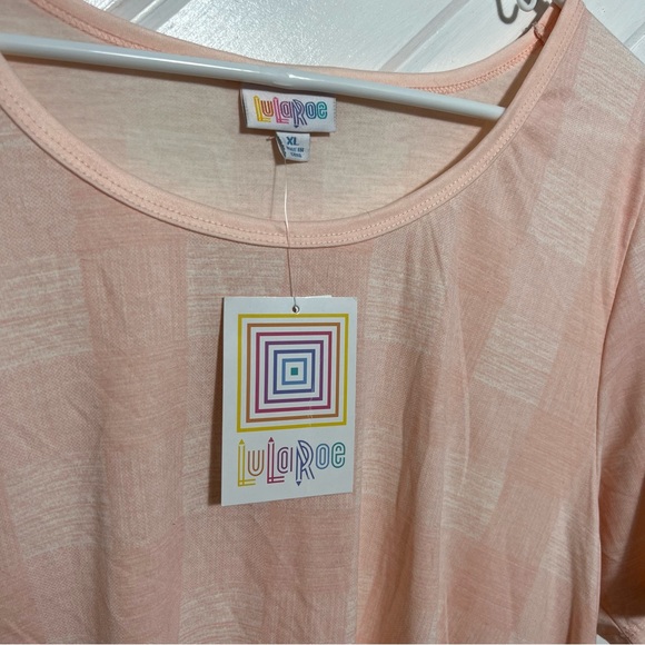LuLaRoe | Tops | Lularoe Pink Cotton Tshirt | Poshmark